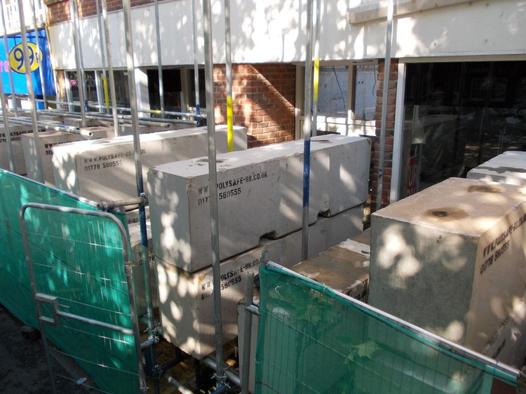 Protect land | Stop ramraiders - Polysafe Barriers and Blocks Ltd