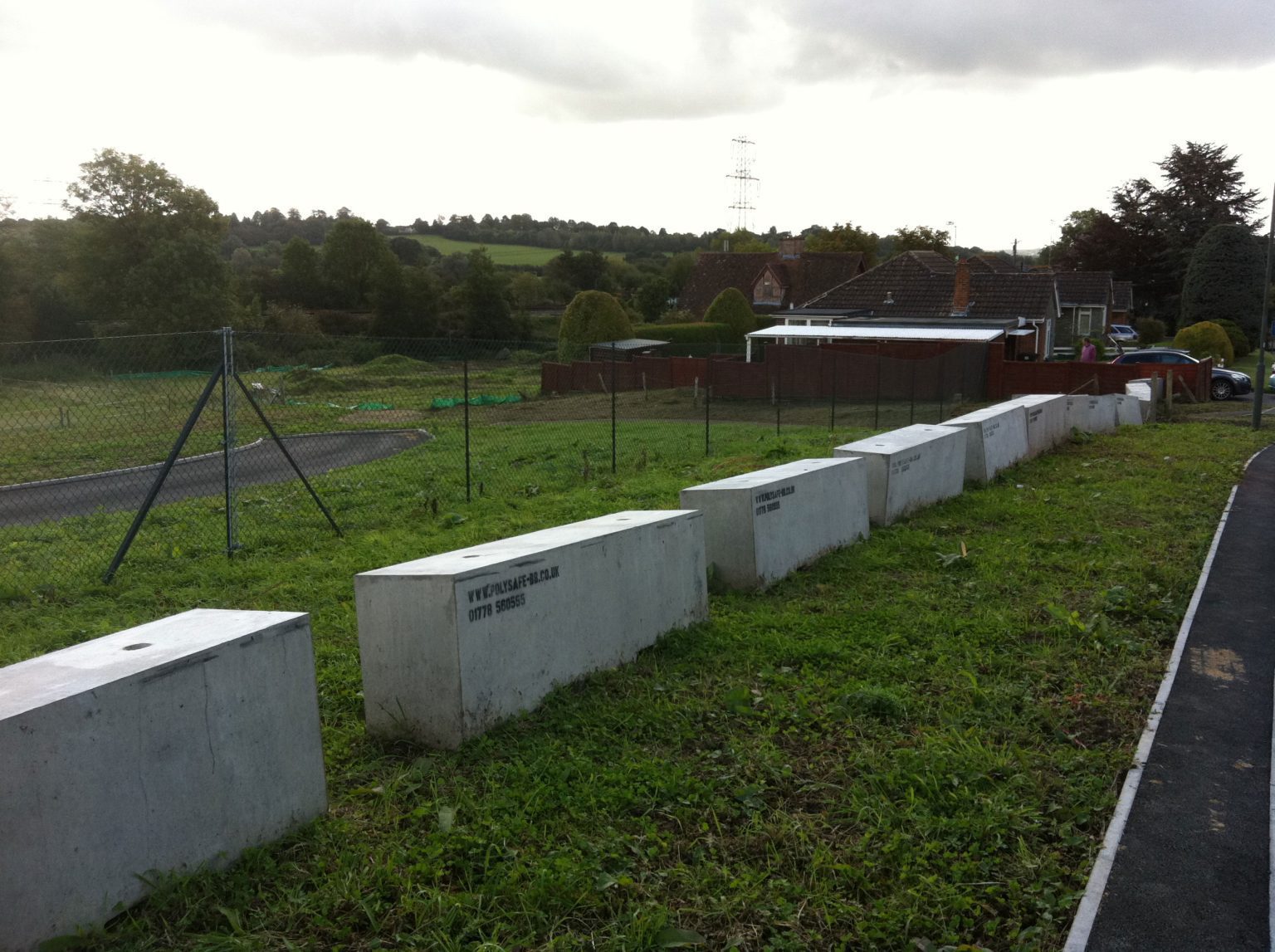 Protect land | Stop ramraiders - Polysafe Barriers and Blocks Ltd